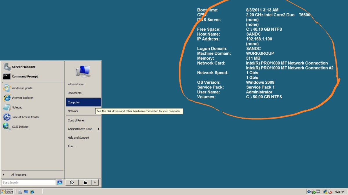 BGINFO – Sysinternals – MSSQLTREK