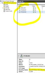 Upgrading Windows Failover Cluster 2012R2 to 2016 – MSSQLTREK
