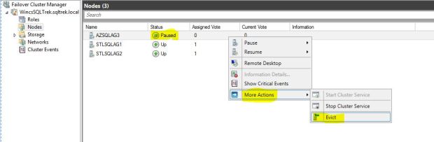 Upgrading Windows Failover Cluster 2012R2 to 2016 – MSSQLTREK