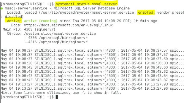 Managing SQL Server Services in Linux Environment – MSSQLTREK
