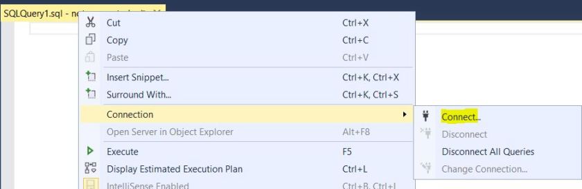 Dedicated Admin Connection(DAC) from SSMS – MSSQLTREK