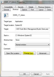 SSMS – Run as a different user shortcut – MSSQLTREK