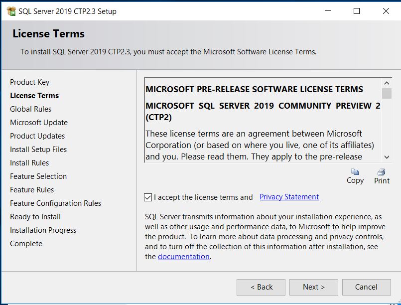 Sql Server 2019 Ctp 2 3 Is Here Mssqltrek